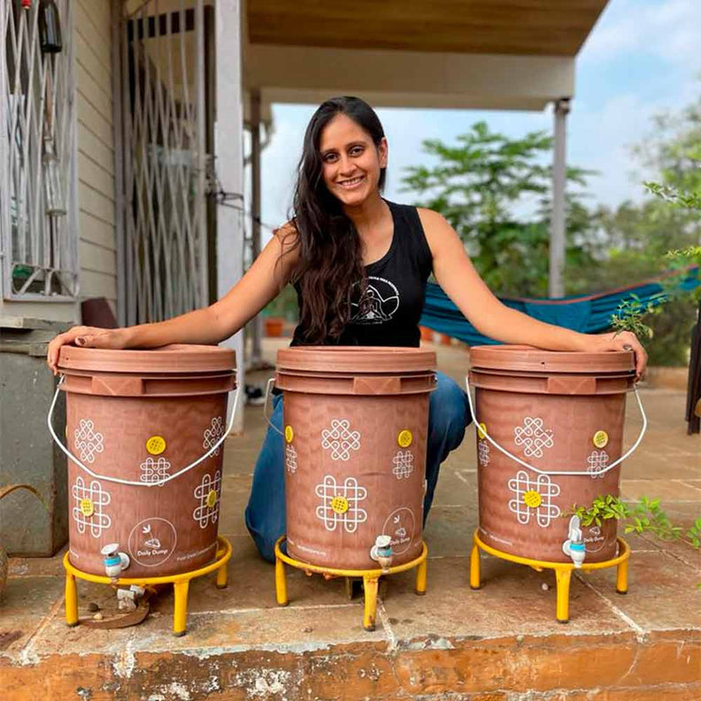 Order Home Compost Bin Online | Daily Dump | India