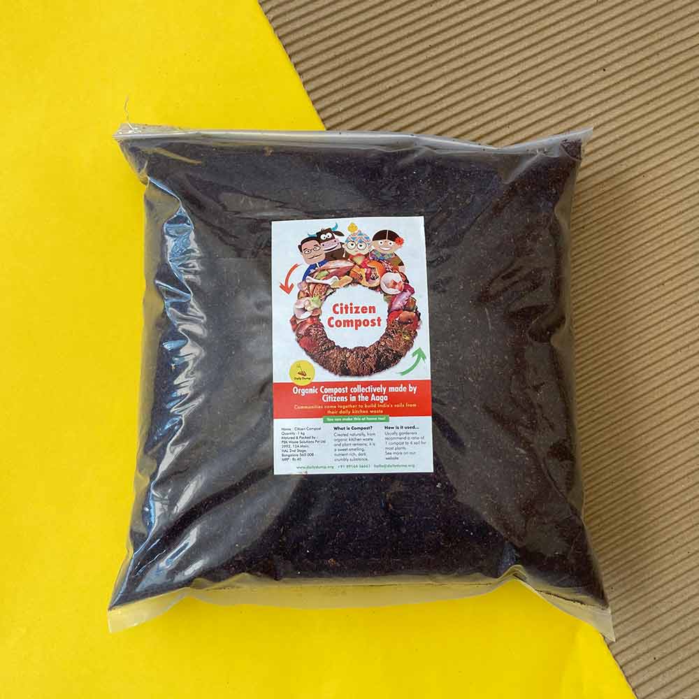 Buy organic fertiliser for healthy plants from Daily Dump